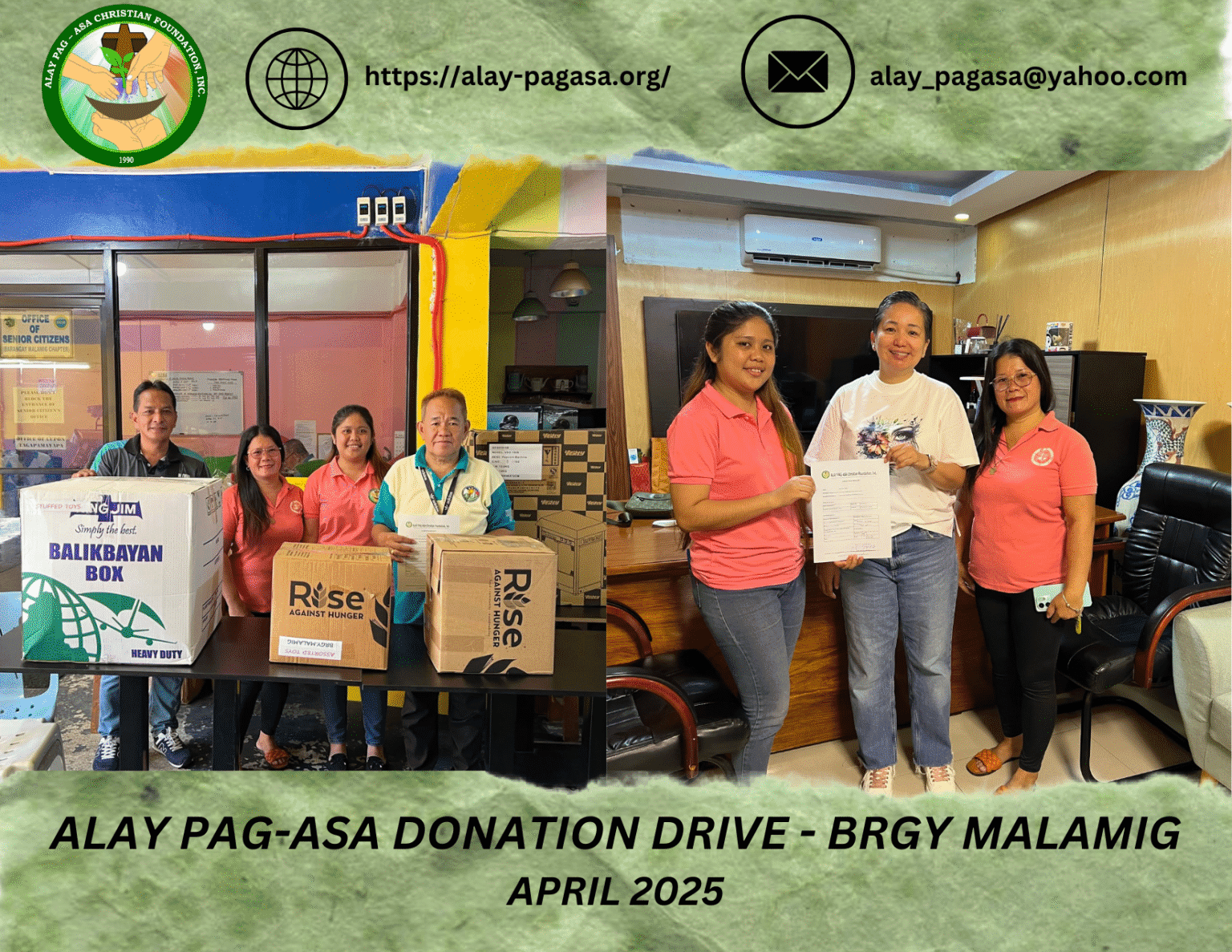 Gallery - Alay Pag-asa Christian Foundation Inc.