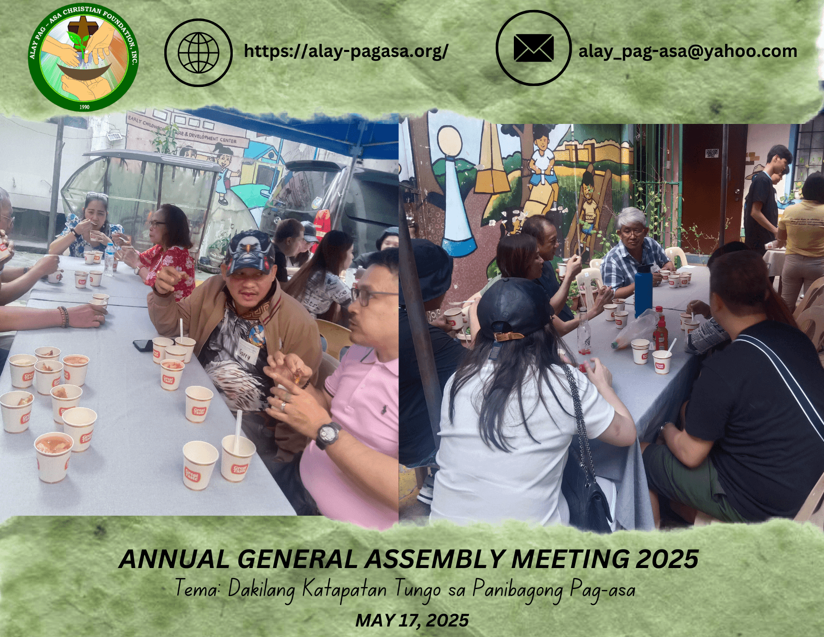 Annual General Assembly Meeting – 2025 - Alay Pag-asa Christian ...